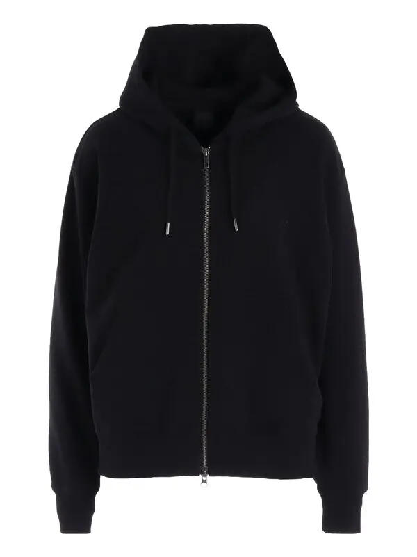 Y’s X New Era Word Logo Zip-up Hoodie - Black