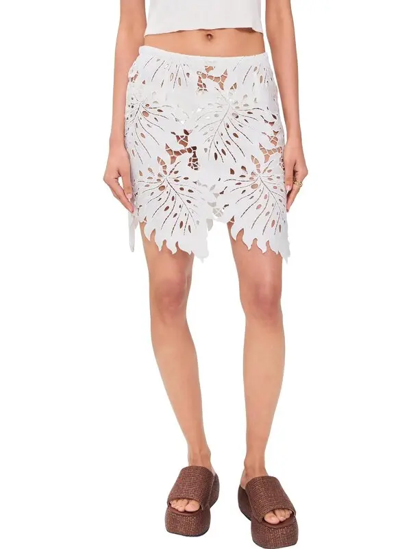 Beaufille Ella Mini Skirt - White