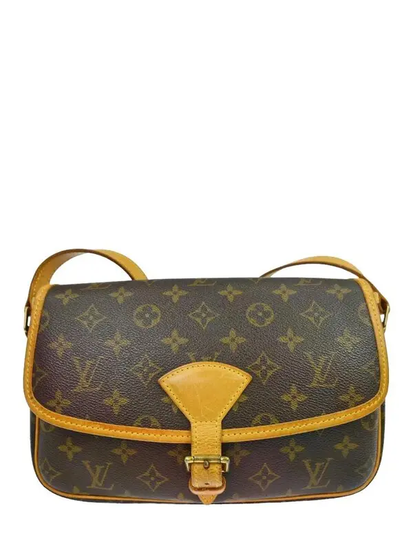 LOUIS VUITTON 2001 Monogram Sologne Shoulder Bag - Brown
