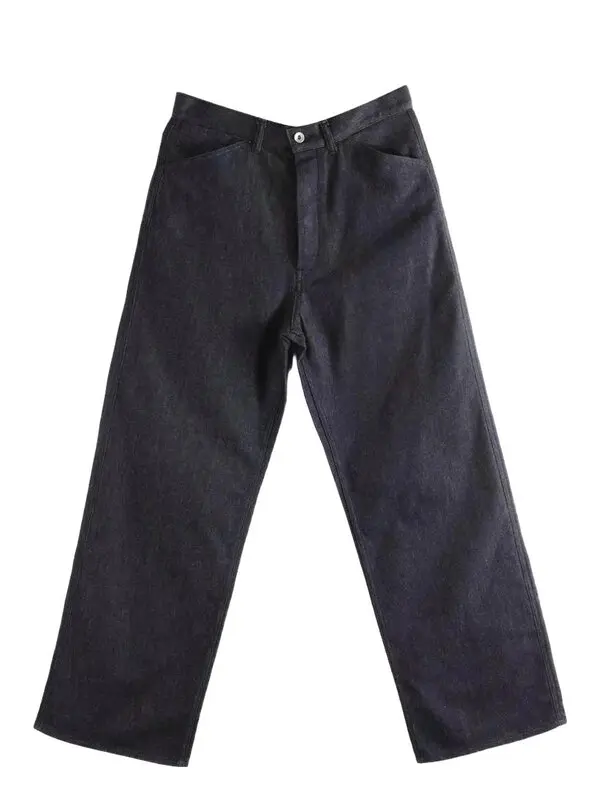 OMAR AFRIDI Straight-leg Jeans - Blue