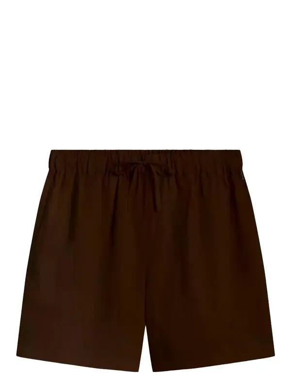 ECOALF Drawstring Elasticated-waist Shorts - Brown