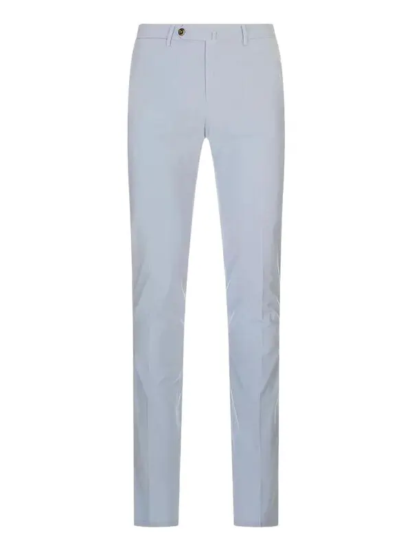 PT TORINO Pressed-crease Trousers - Blue