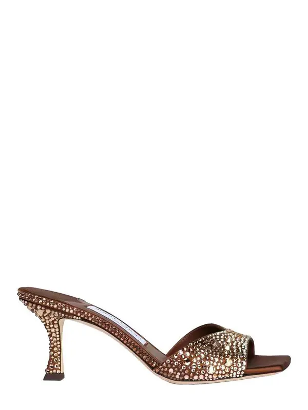 JIMMY CHOO Embellished Pumps - Brown