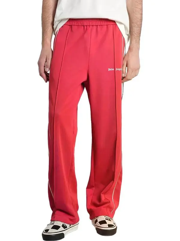 Palm Angels Side-stripe Track Pants - Red