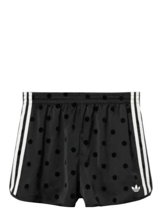 Adidas Polka Dot Shorts - Black