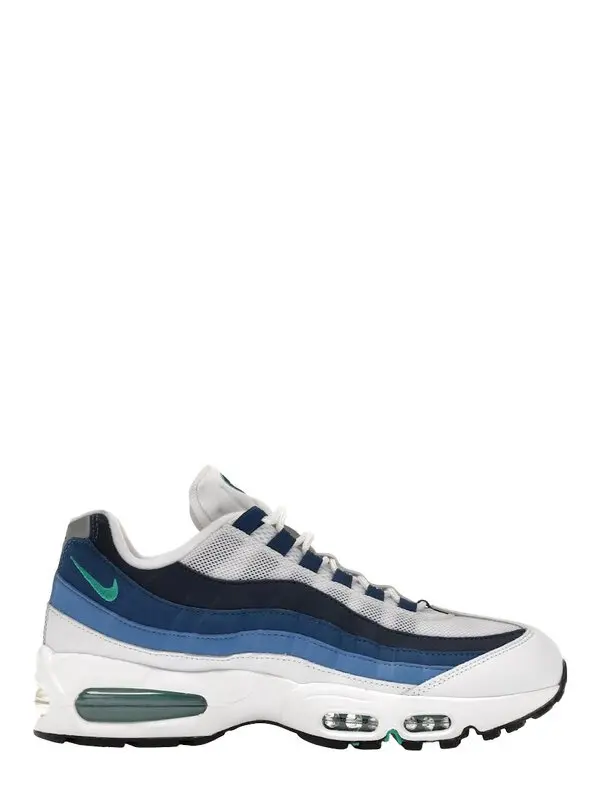 Nike Max 95 Big Bubble "slate - White/emerald Green/lake Blue