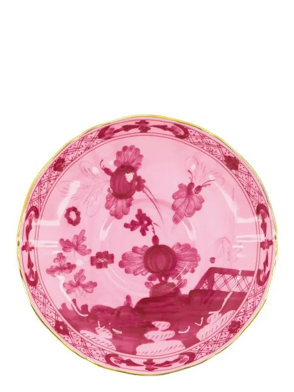 GINORI 1735 Oriente Italiano Porpora Tea Saucer - Pink
