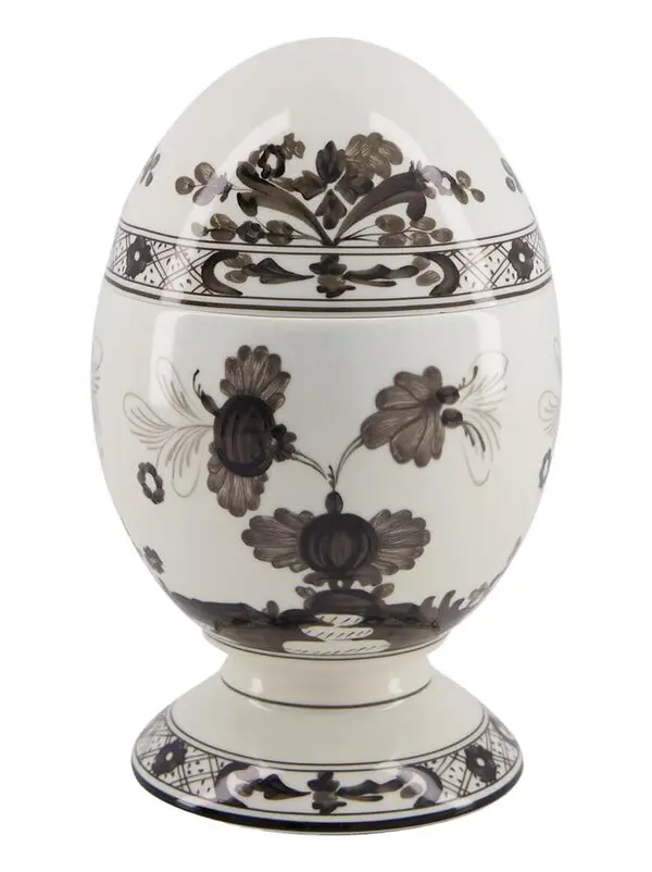 GINORI 1735 Egg Cup With Cover 21cm - White