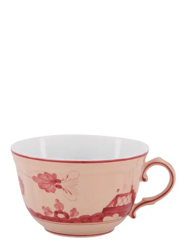 GINORI 1735 Oriente Italiano Vermiglio Tea Cup - Red