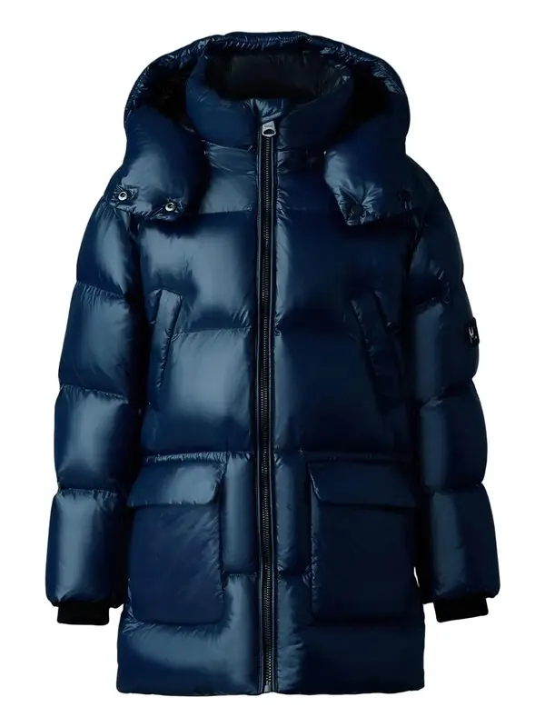 Mackage Kennie-tlus Nano Down Coat - Navy