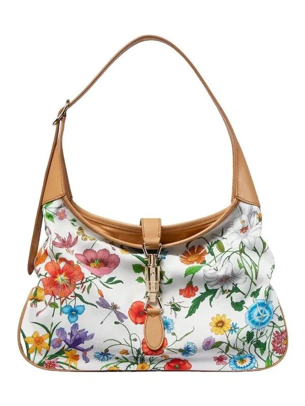 Gucci Jackie 1961 Medium Shoulder Bag - White