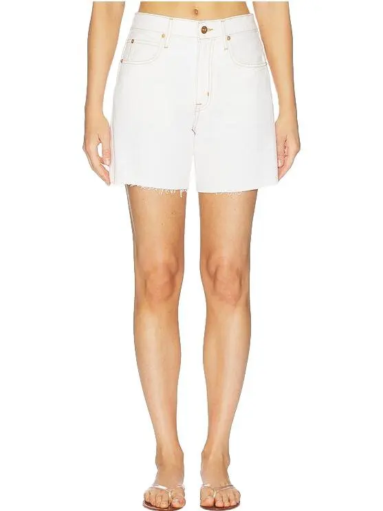 SLVRLAKE Sienna Denim Shorts - Natural White