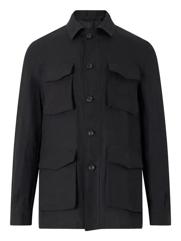 J. MUESER Safari Jacket - Black