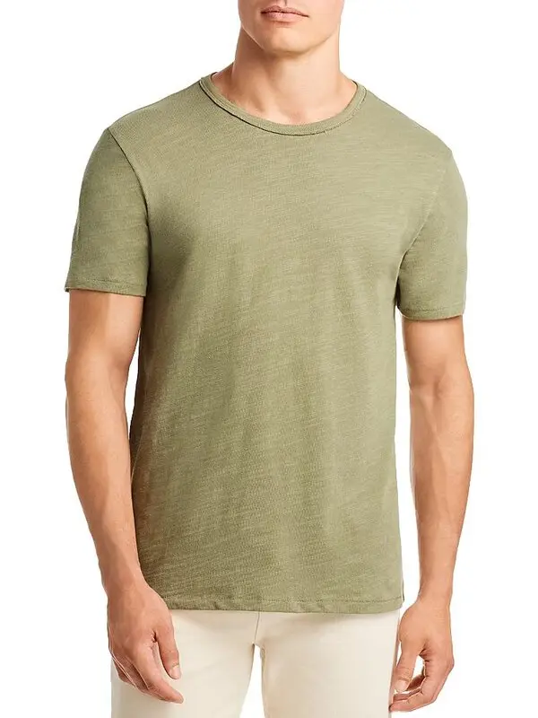 Rag & Bone Flame Classic Fit Short Sleeve Tee - Lichen