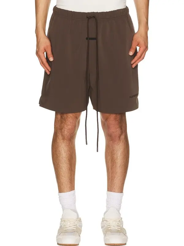Fear Of God Active Trace Classic Short - Brown