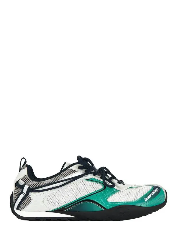 Balenciaga Radar Sneaker - Light Grey  Green  & Blk