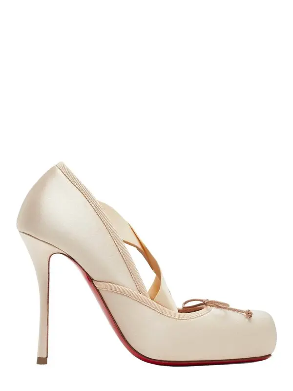 CHRISTIAN LOUBOUTIN Cassiastic 100 Pumps - Beige