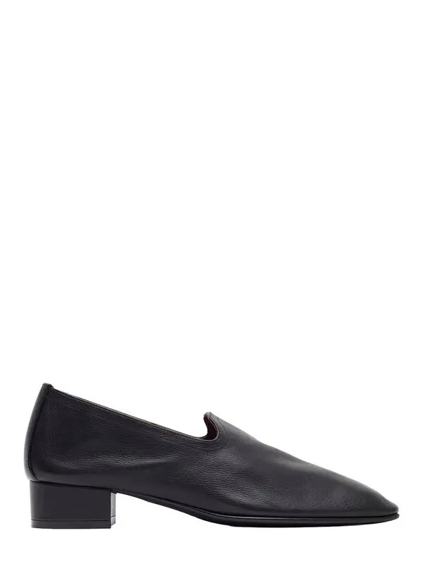 HERBERT LEVINE Soft Touch 30 Leather Loafers - Black
