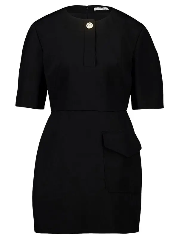 Givenchy Mini Cocoon Dress - Black