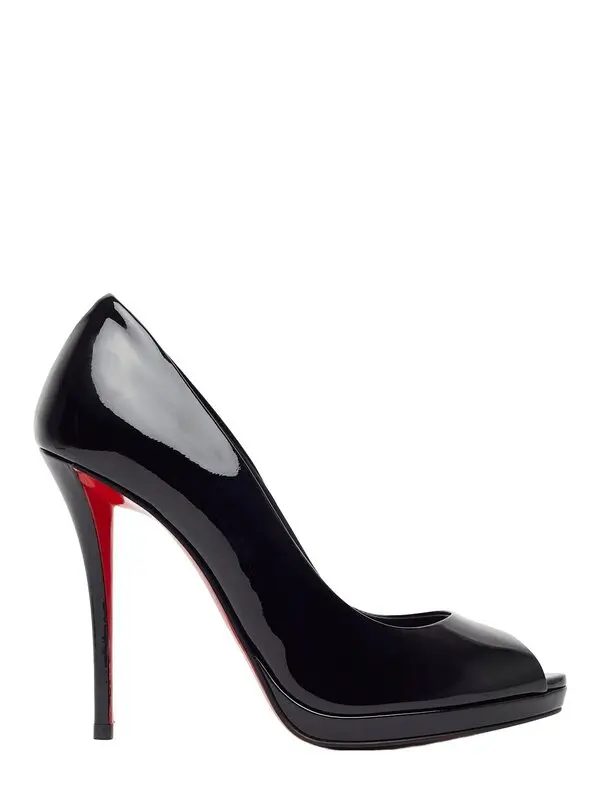 CHRISTIAN LOUBOUTIN Lady Z 120 Patent Pumps - Black
