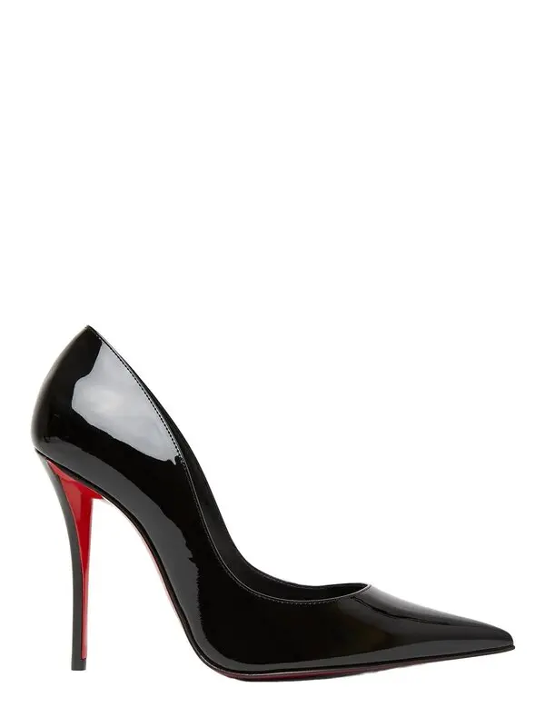 CHRISTIAN LOUBOUTIN Miss Z 100 Patent Pumps - Black