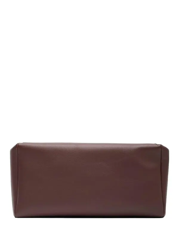 THE ROW Squared Compact Clutch - Brown