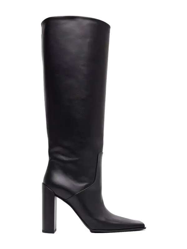 Alaïa Square 90 High Boots - Black