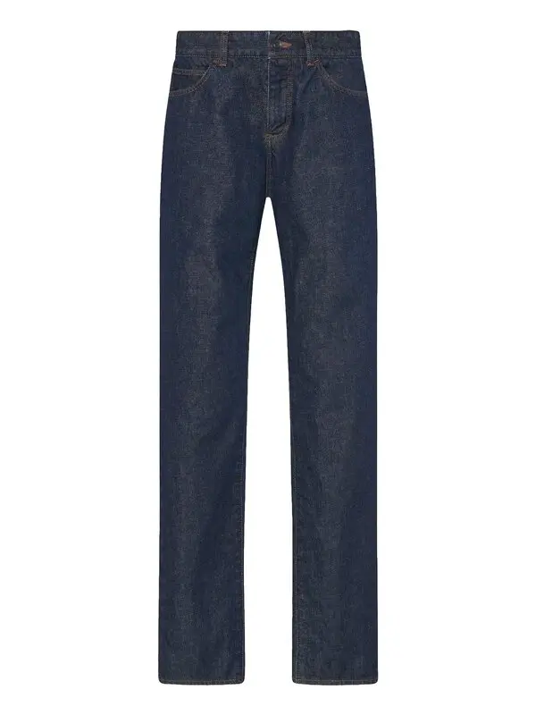 THE ROW Carlyl Straight-leg Jeans - Blue