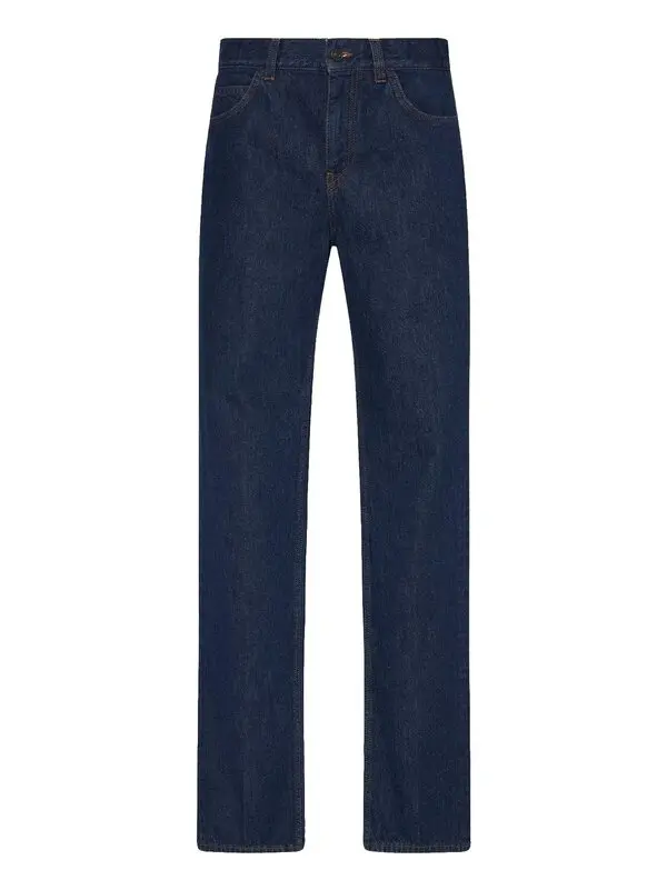 THE ROW Carlyl Straight-leg Jeans - Blue