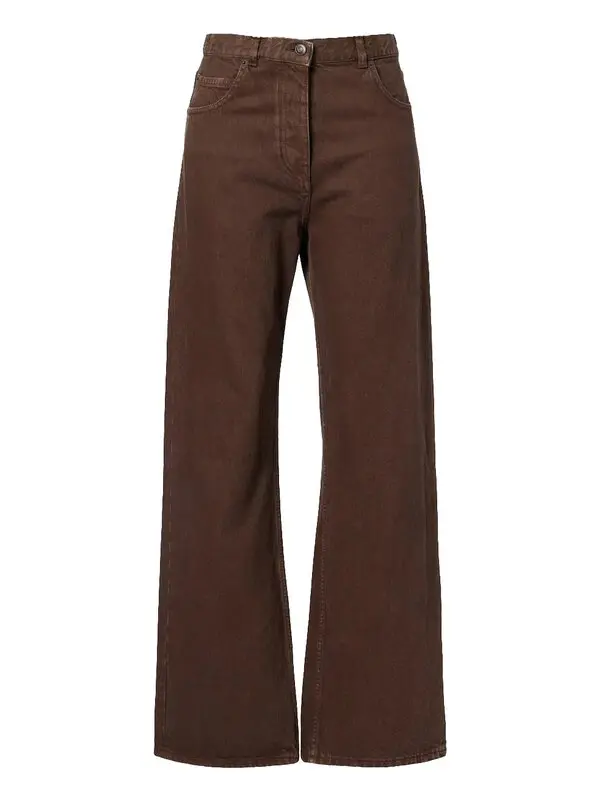 THE ROW Finbar Pants - Brown