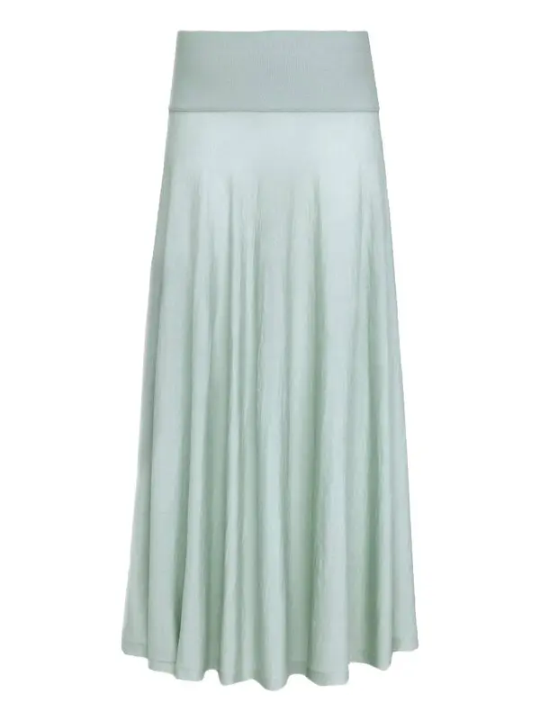 Alaïa Maxi Skirt - Blue