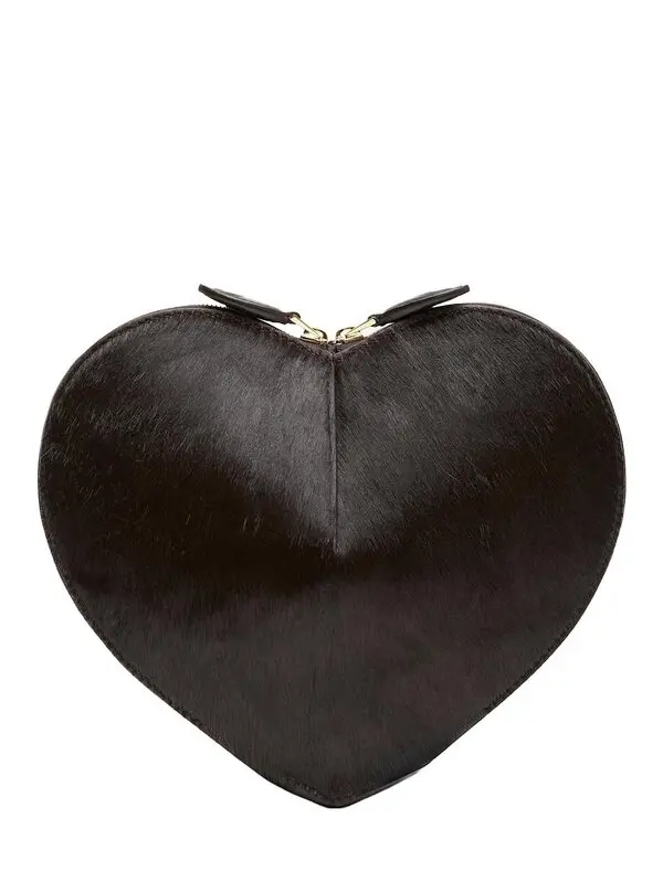 Alaïa Le Coeur Crossbody Bag - Brown