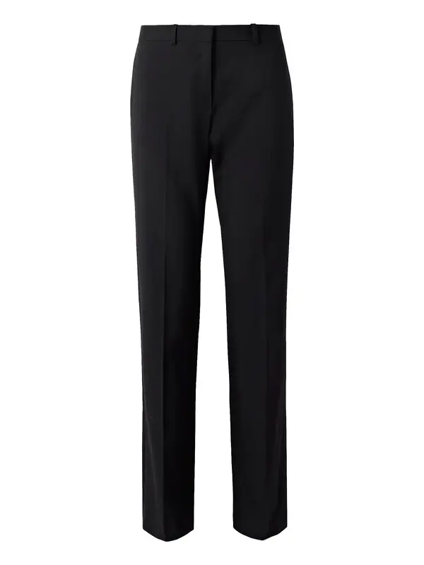 THE ROW Hiram Wool Pants - Black