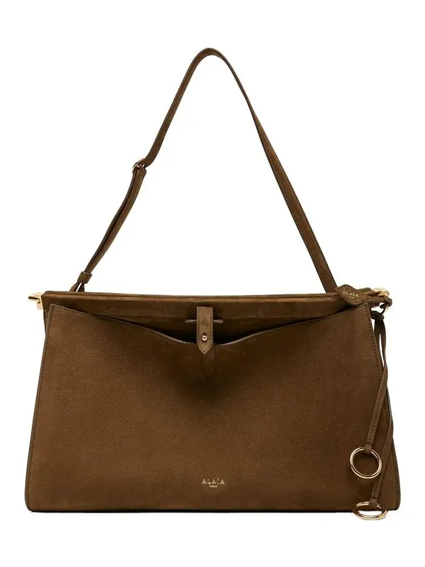 Alaïa Le Click Pocket 35 Shoulder Bag - Green