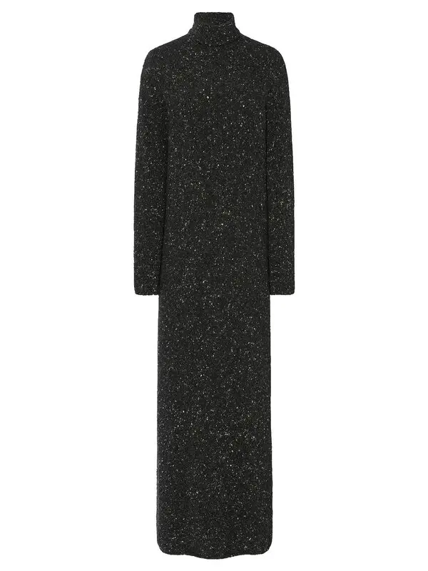 THE ROW Melani Cashmere Dress - Black