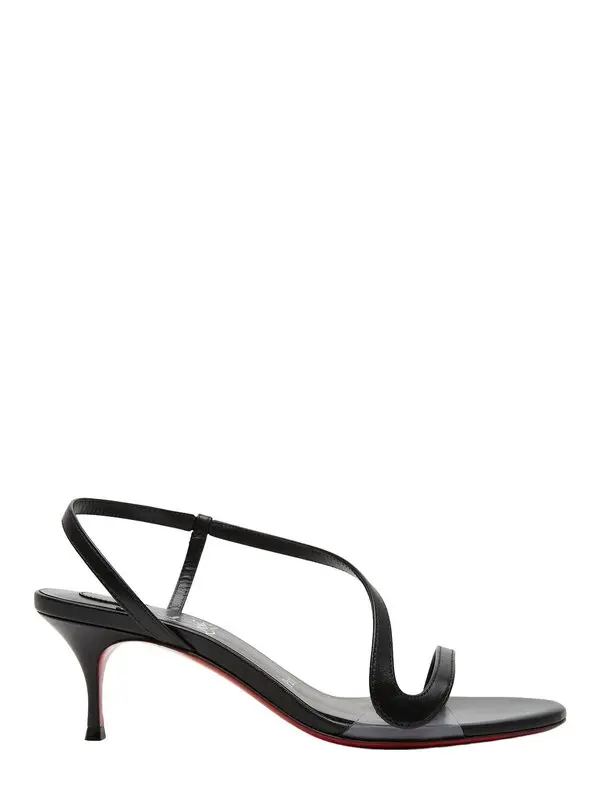 CHRISTIAN LOUBOUTIN Rosalie 55 Leather Sandals - Black