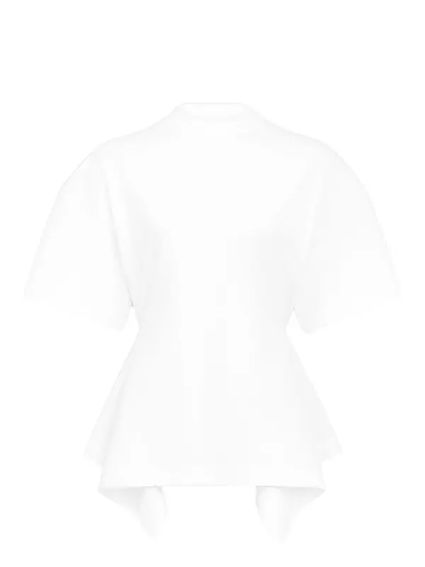 Alaïa Paneled T-shirt - White