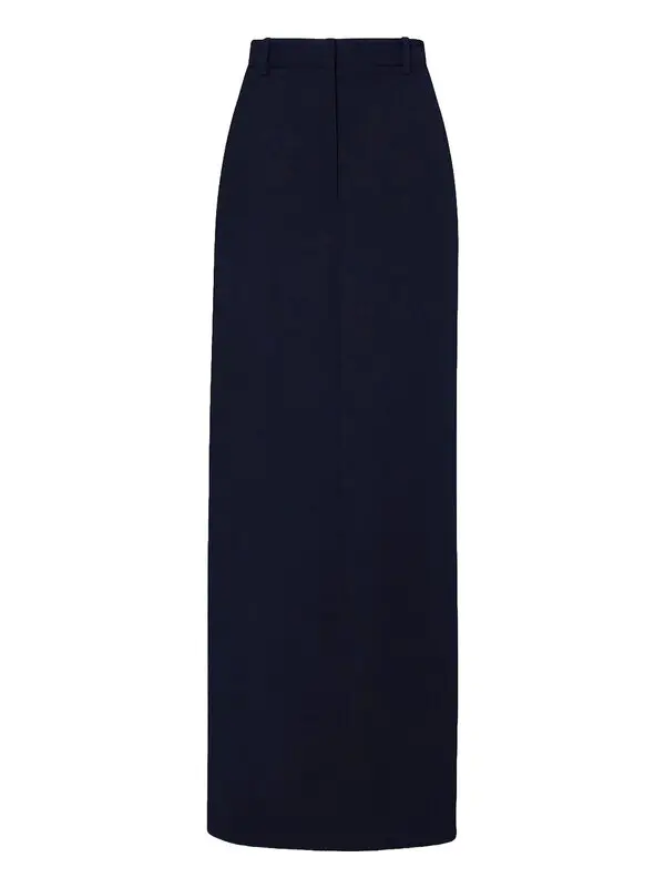 THE ROW Roux Maxi Skirt - Navy
