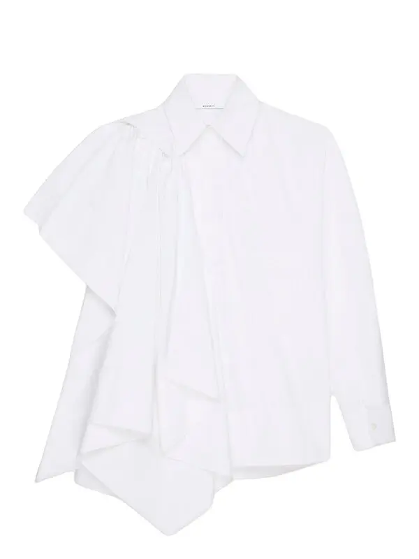 Givenchy Bow Cotton Shirt - White