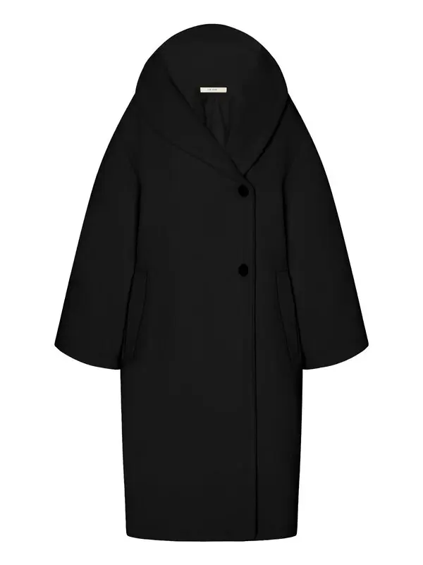 THE ROW Regino Wool Coat - Black