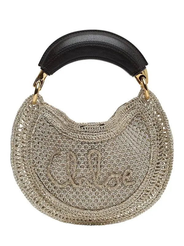 Chloé Summer Banana Mini Bag - Silver
