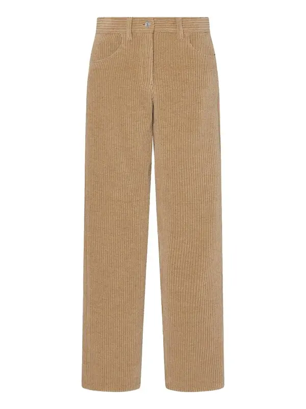 THE ROW Clair Corduroy Pants - Beige