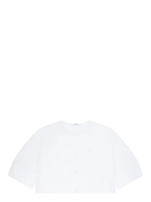 Givenchy Short-sleeve Cotton Poplin Shirt - White