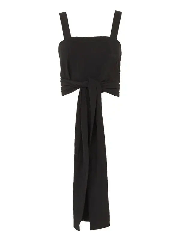 Chloé Wrap Top - Black