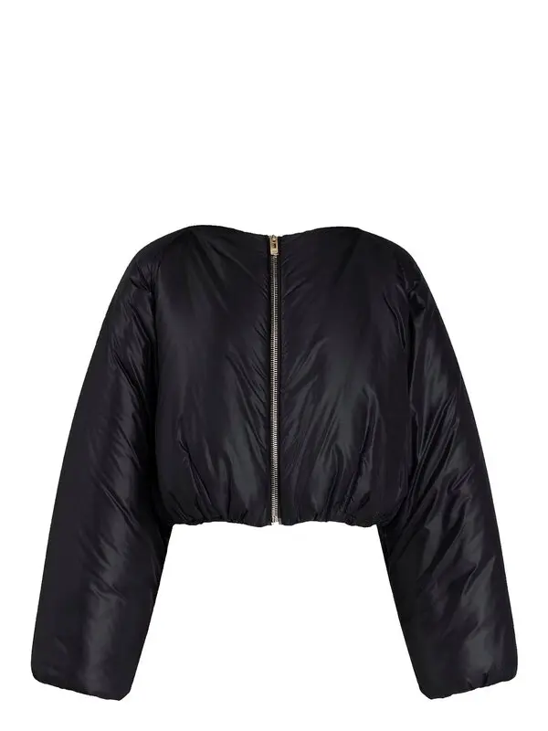 Alaïa Bomber Plié Jacket - Black
