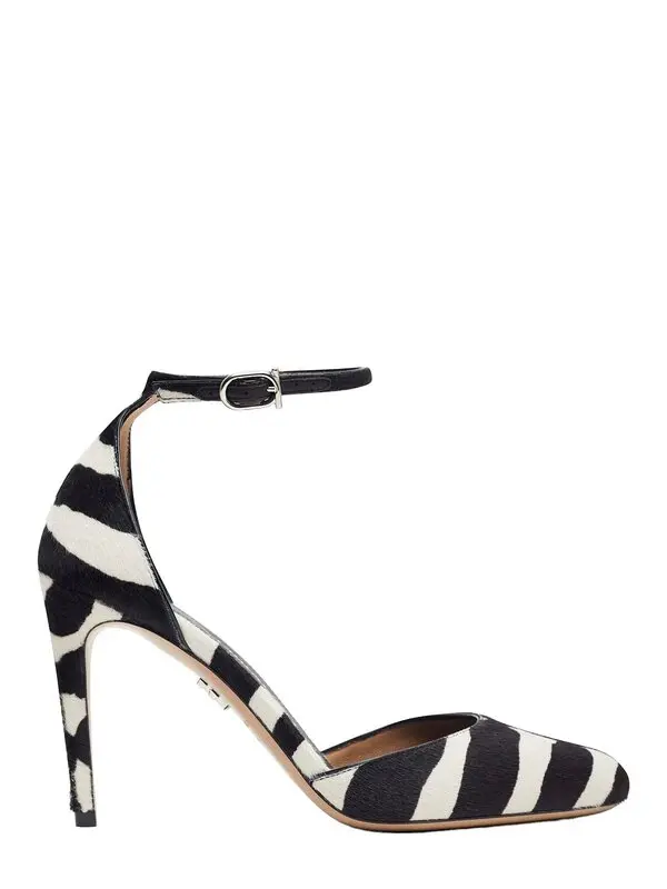 FERRAGAMO Maily 95 Sandals - White/black