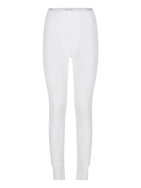 Calvin Klein Logo Leggings - White