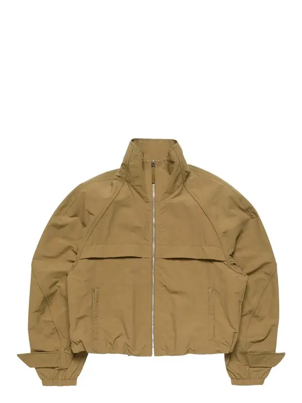 Acne Studios Nylon Jacket With Logo - Dark Green