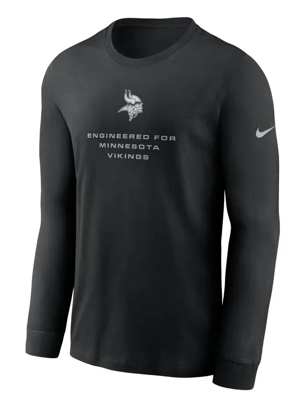 Nike Minnesota Vikings Long-sleeve T-shirt - Black