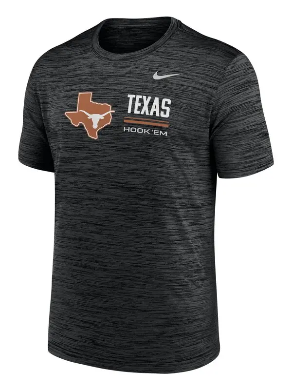 Nike Texas Sideline Velocity Dri-fit College T-shirt - Black